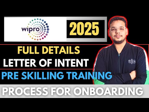 Full Details of Wipro LOI , Wipro Pre Skilling Trainings and Offer Letter | Wipro Elite Hiring
