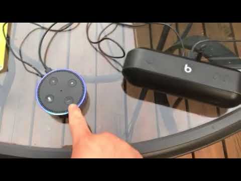 Use Amazon Alexa echo.outside away from power