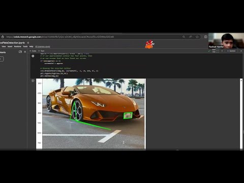 Lambo License Plate Detection using Tesseract OCR