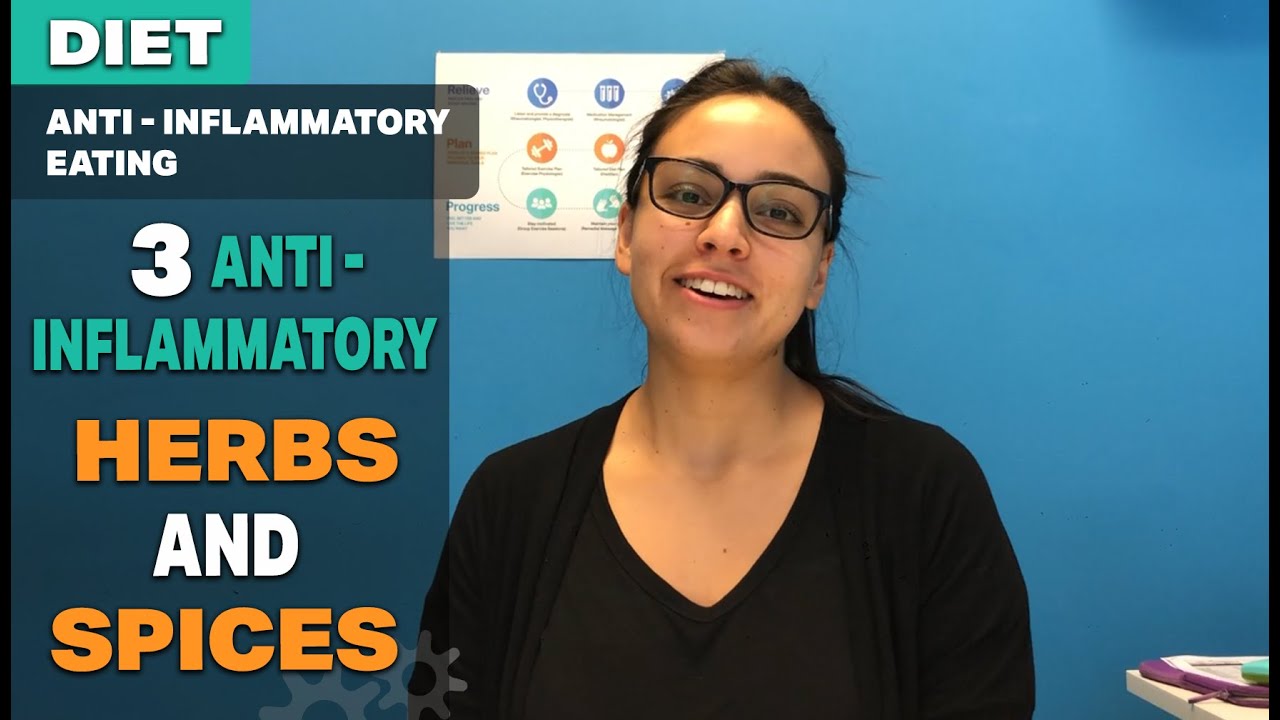 3 Anti- inflammatory Herbs and spices