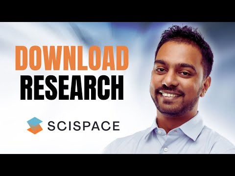 How to DOWNLOAD References And Research Papers From SciSpace FAST And EASY!