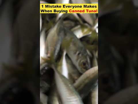 #1 Mistake Everyone Makes When Buying Canned Tuna (Avoid excess Mercury) #health #shorts