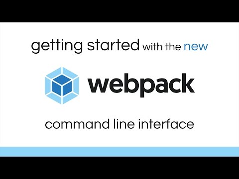 Getting started with the NEW webpack cli