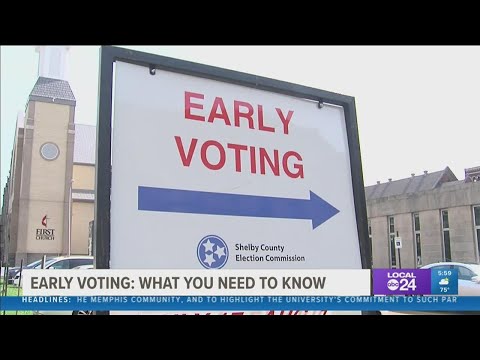 Early Voting begins Wednesday in Tennessee
