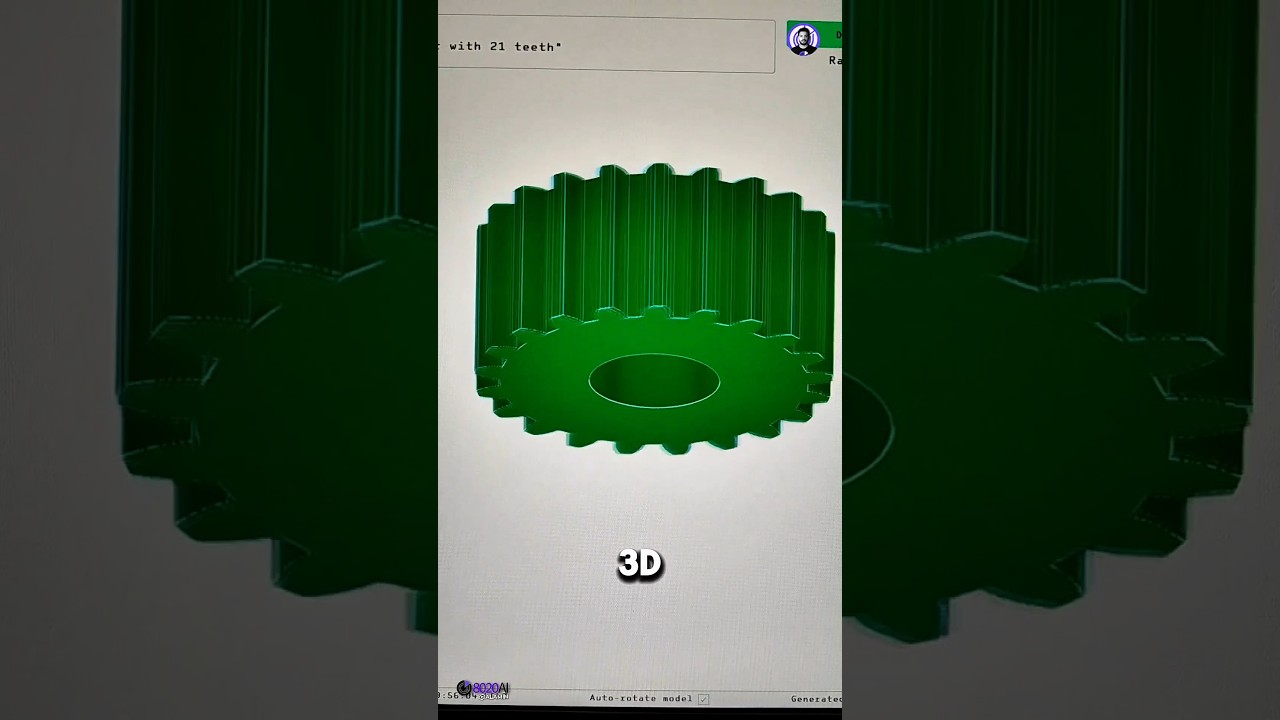Generate 3D CAD from Text | AI Converts Ideas Into Real Models #cad #arcitecture #engineering #ai