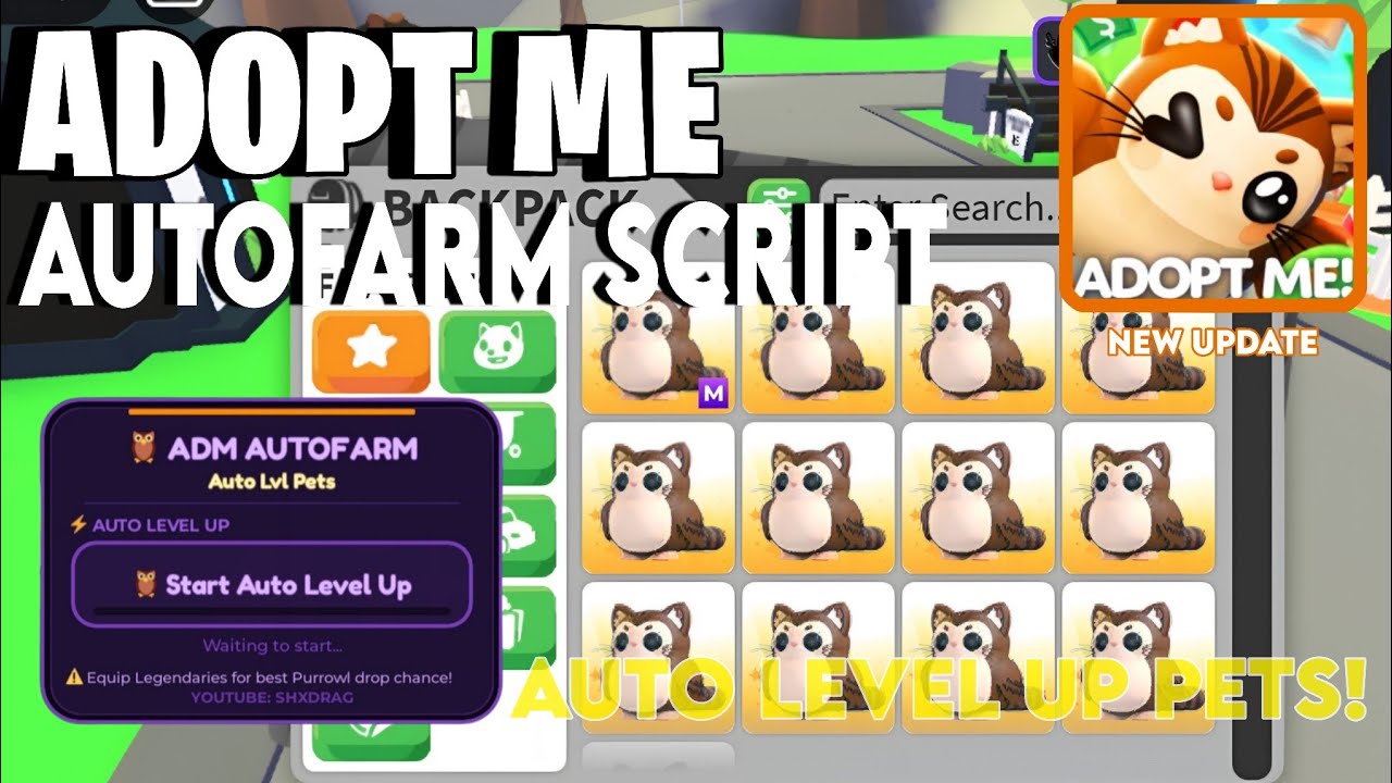 [KEYLESS🦉] ADOPT ME BEST AUTOFARM SCRIPT, AUTO AGE PETS | LATEST UPDATE! (PASTEBIN)