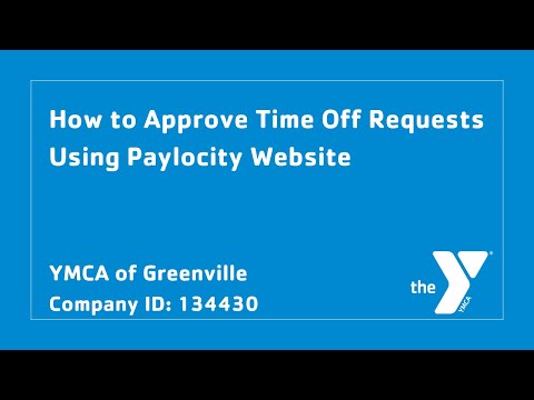 How to Approve Time Off Requests Using Paylocity Website