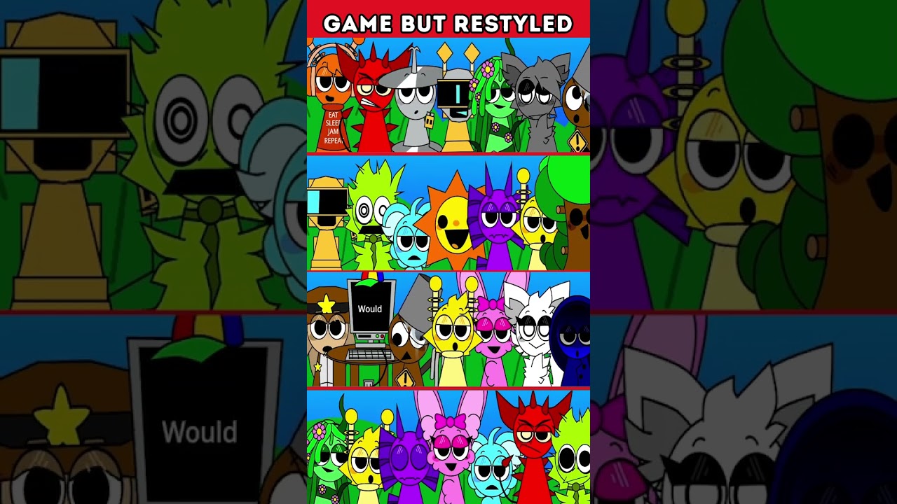 Sprunki Game But Restyled