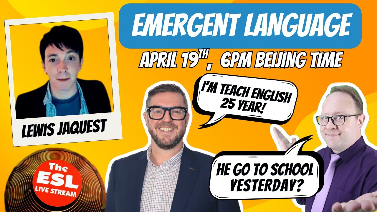 Emergent Language in ESL: Real Mistakes, Real Teaching!