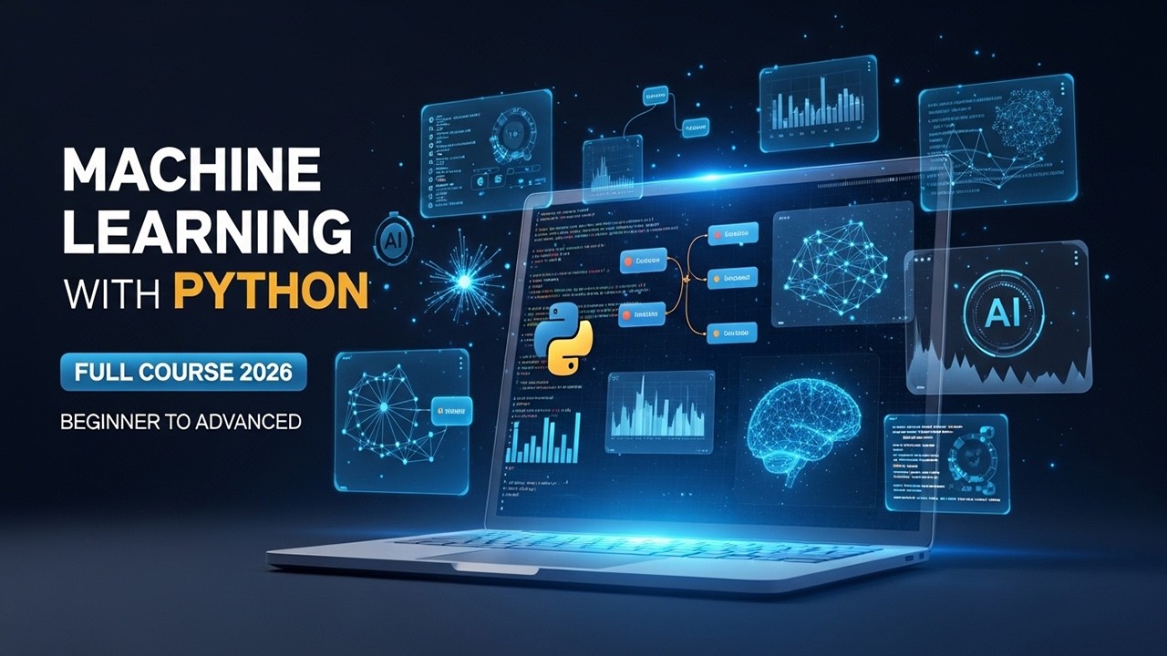 Machine Learning with Python Full Course 2026 | Beginner to Advanced Data Science Guide Full Course