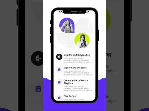 Music App Landing Page | App Landing Page | Music Player App Landing Page | Figma UI Design | UIUX