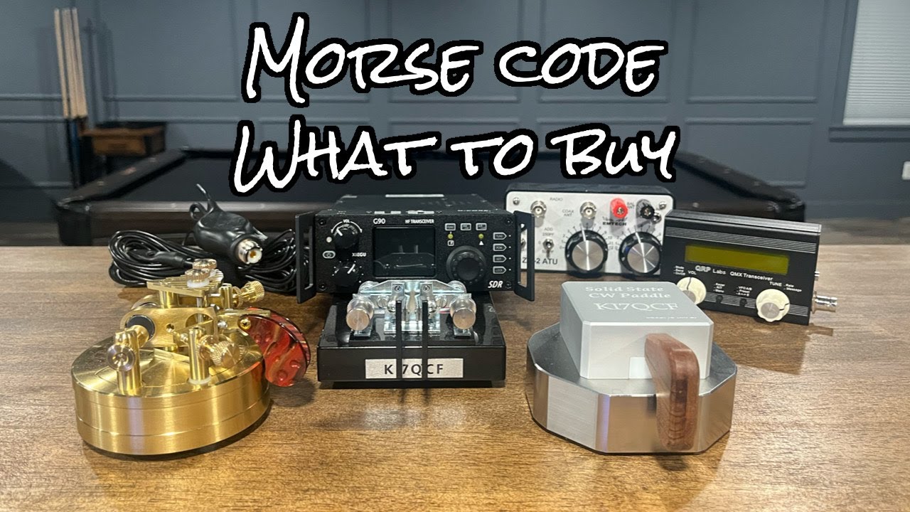 What To Buy For Morse Code Beginners