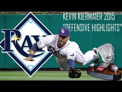 Kevin Kiermaier | Tampa Bay Rays | 2015 Platinum Glove Defensive Highlights Mix | HD