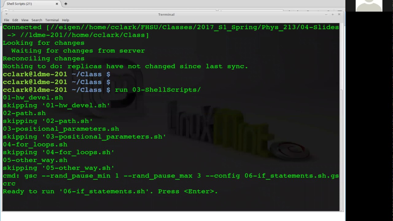 213 Shell Scripts: Extra
