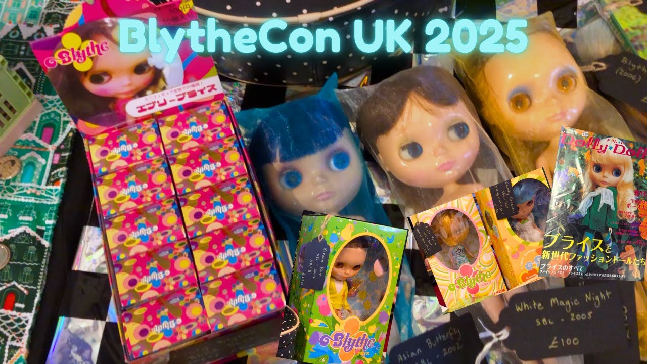 BlytheCon UK 2025 in Liverpool - Blythe Doll Collector’s Dream! ブライスドール