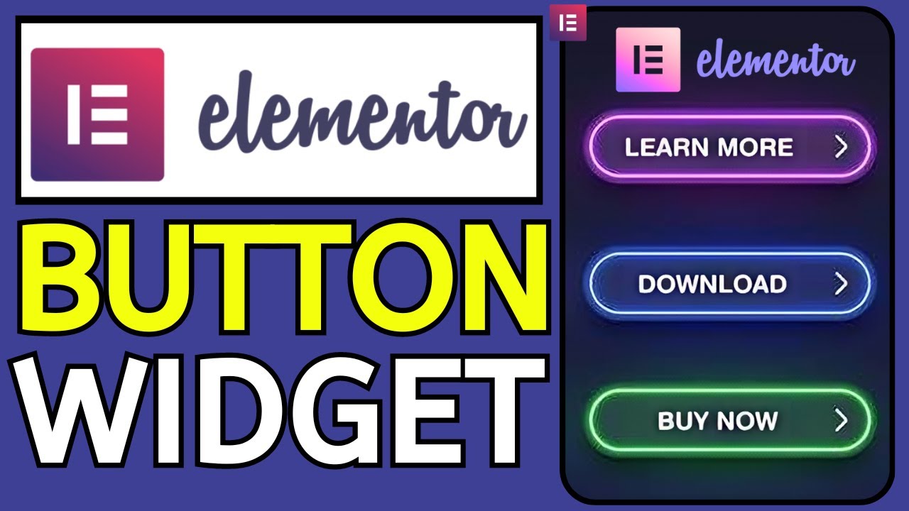 How to Use Button Widget in Elementor WordPress (2024) - Quick Tutorial