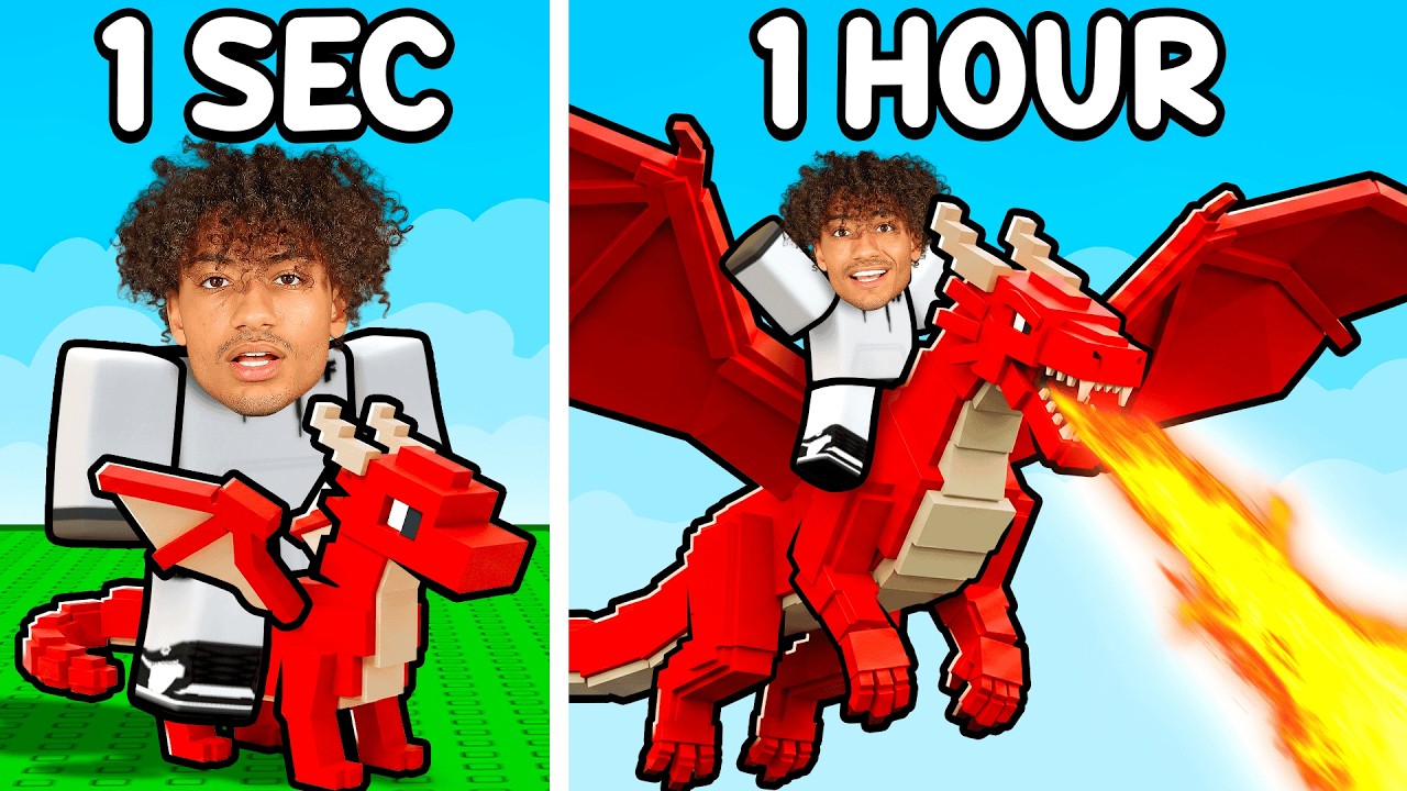 Roblox But My DRAGON Evolves..