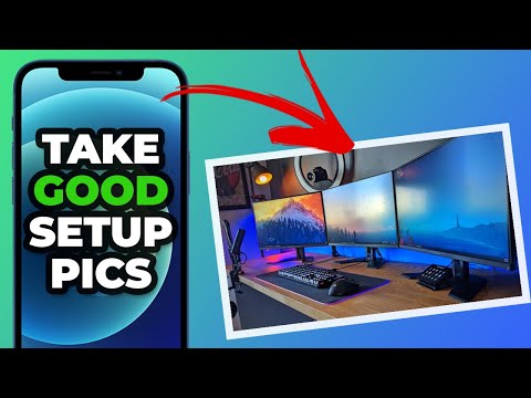 How to Take DESK SETUP Photos That Don't Suck (w/ Your Phone!)