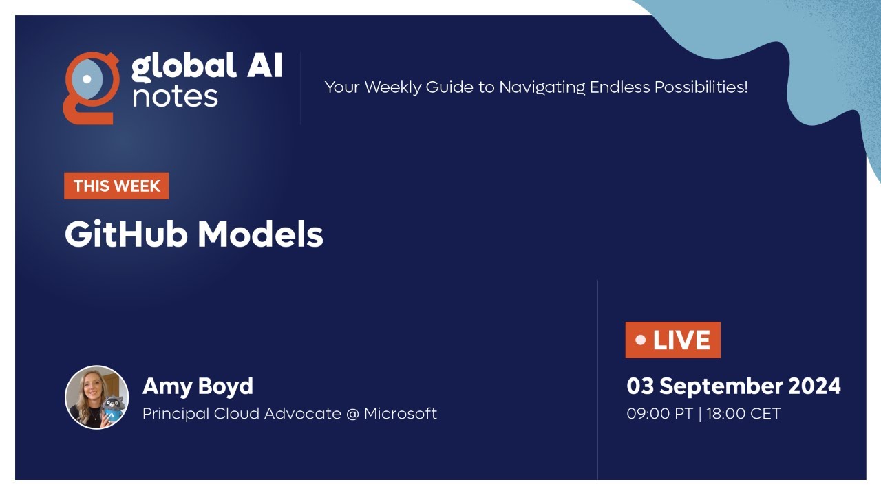 Episode 301 - GitHub models with Amy Boyd