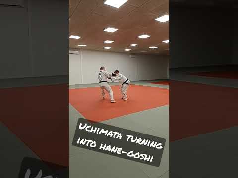 Uchi-mata in judo randori 🥋💪🔥