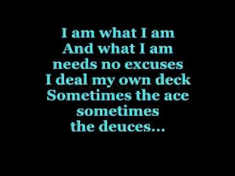 I AM WHAT I AM (Lyrics) - GLORIA GAYNOR