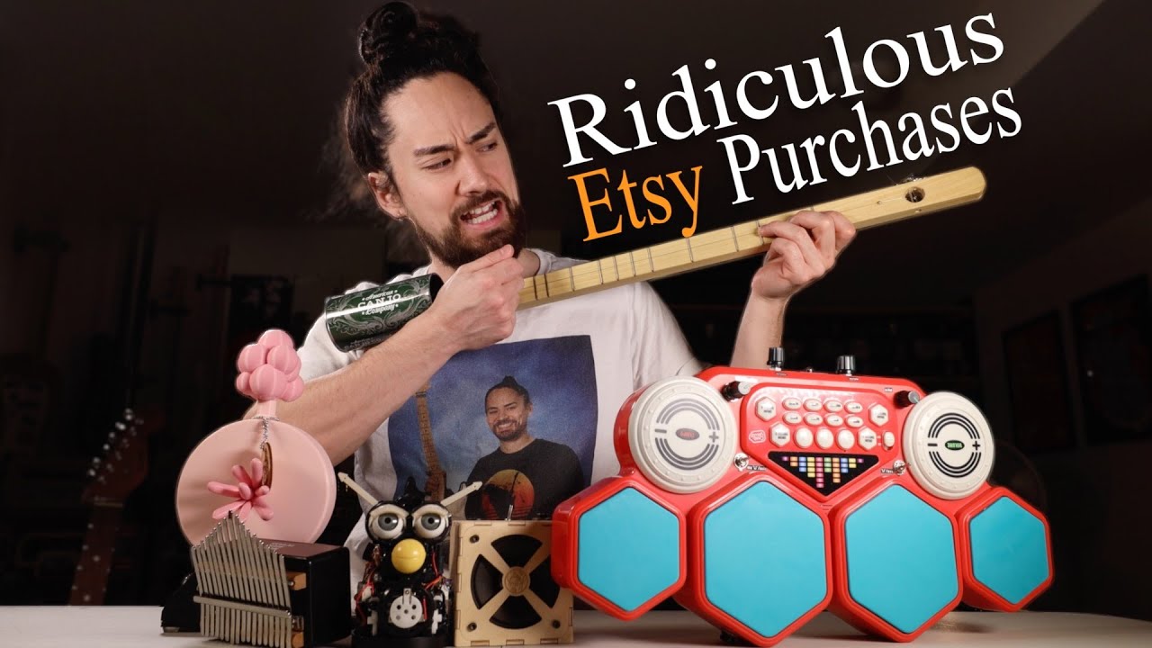 Making Music With Things I Bought On Etsy