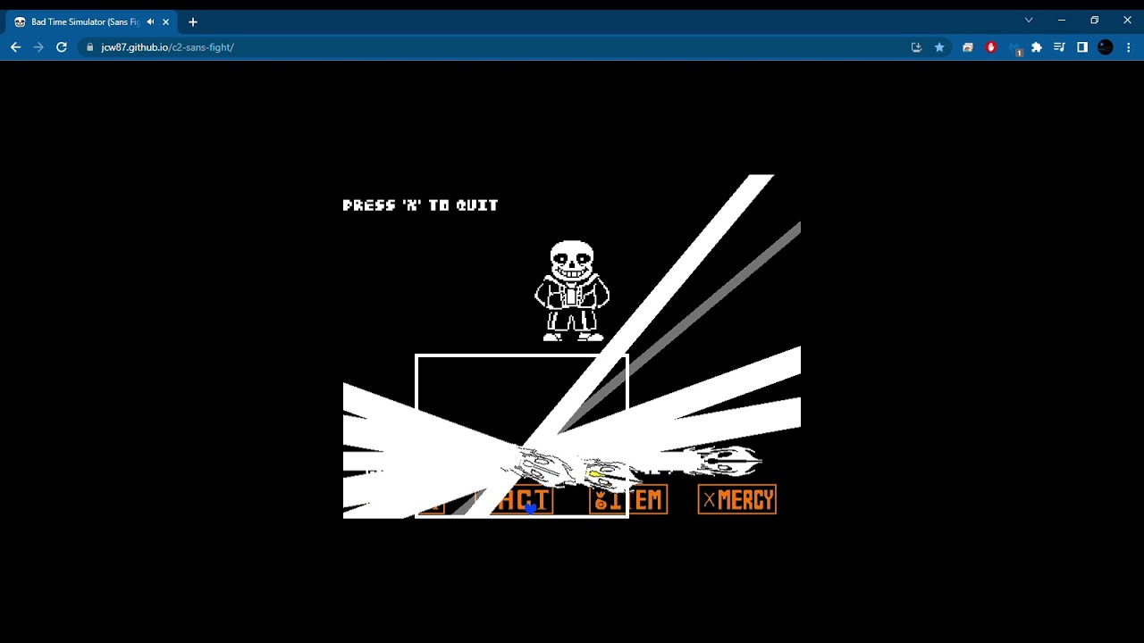 Bad Time Simulator Custom Attack [No Hit] V6