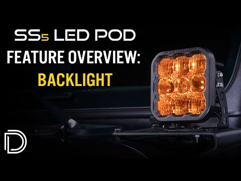 What is a Backlight? SS5 LED Pod Backlight Feature Explained!