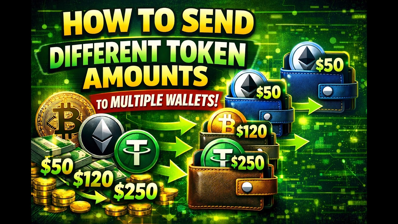 How to Send Different Token Amounts to Multiple Wallets