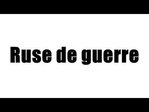 Ruse de guerre