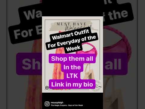 Walmart outfits. Shop them in the LTK link in description. Walmart clothing haul