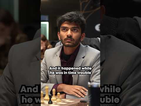 Something Happened to the Clock in the Nepomniachtchi and Gukesh Candidates Game ⏰