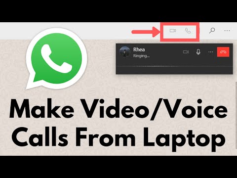 How To Make WhatsApp Video and Voice Calls From PC || WhatsApp Web