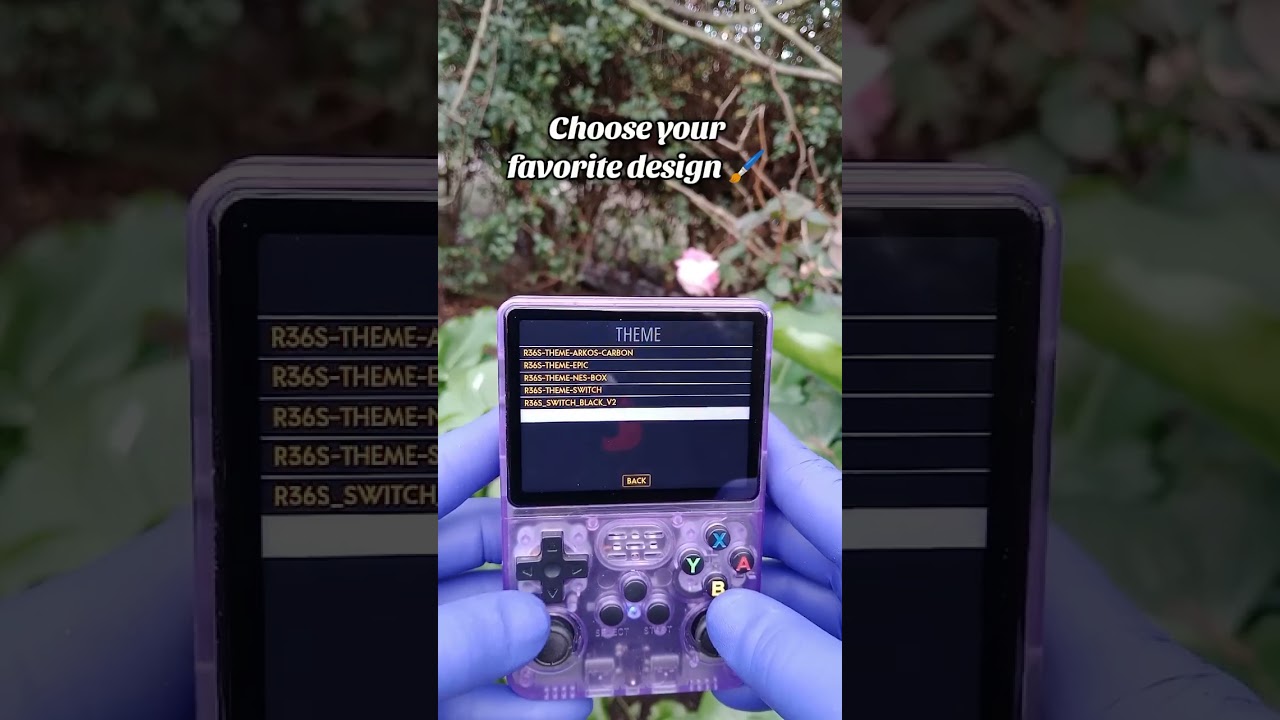 Change theme R36S