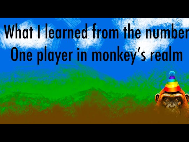 Mastering Monkey Realm: Insights from the Top Player Zord | Galaxy.ai