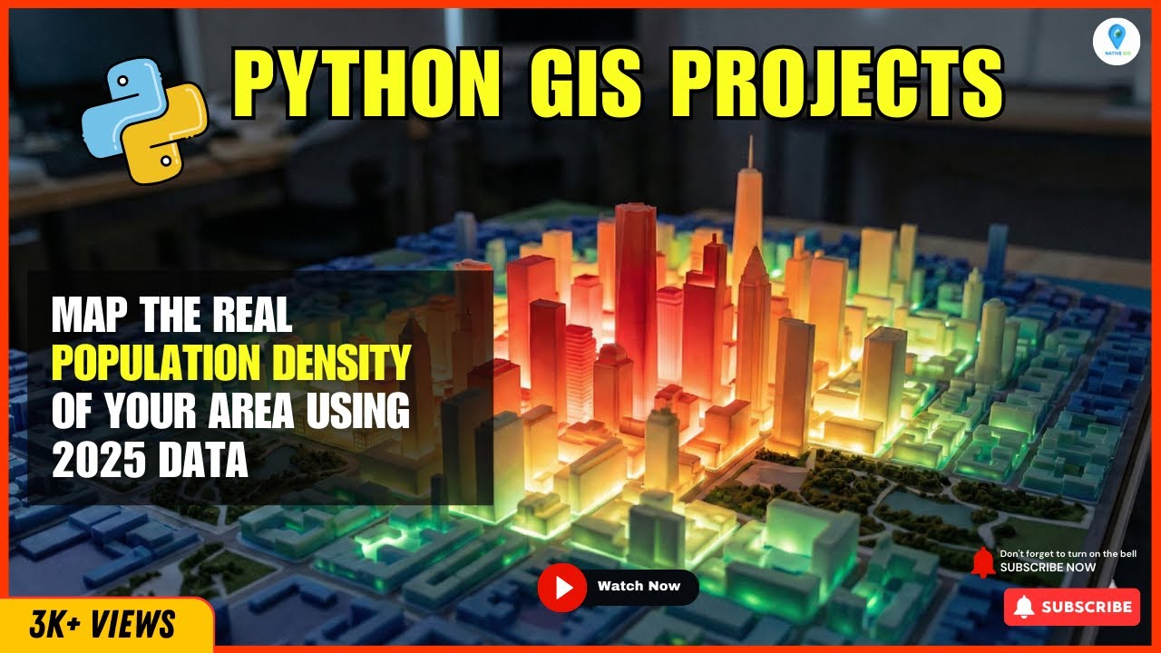 How to Map Population Density Using Python + WorldPop (Full Guide) 📊