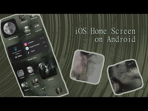 aesthetic ios 14 home screen on android - fairycore / fairy grunge home page - widgets + icons!!