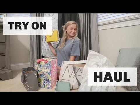 Try on clothing haul for the Kappa Delta Convention