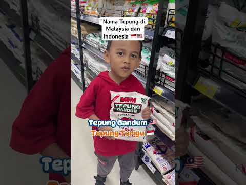Nama Tepung Beda di indonesia dan Malaysia #perbedaanbahasa #MalaysiaIndonesia #Shorts #BedaBahasa