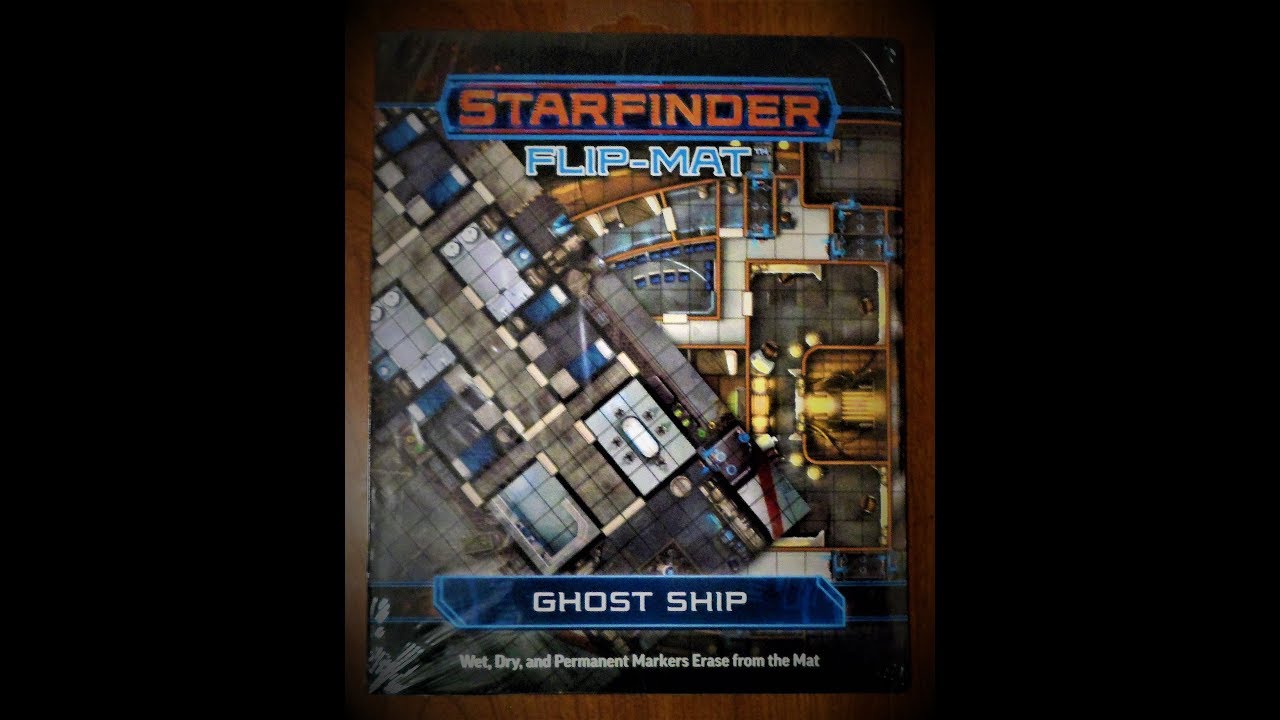 Starfinder Flip Mat: Ghost Ship Opening