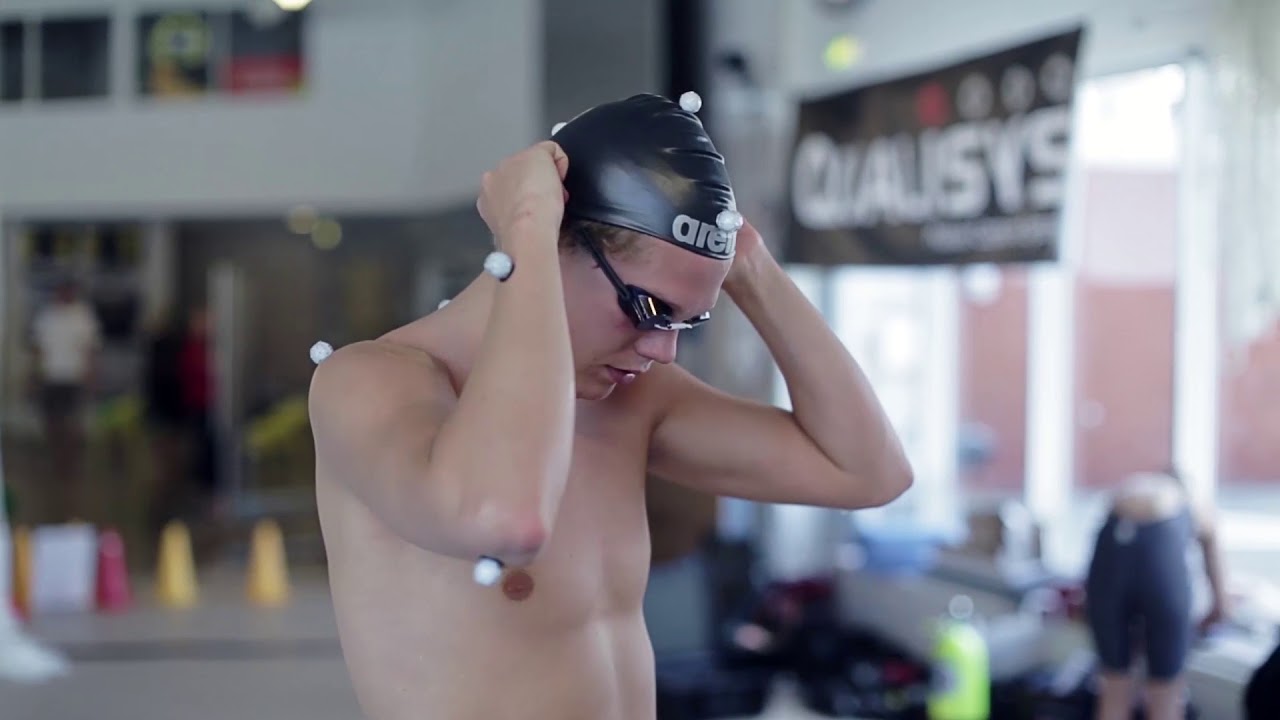 Swimming A study of biomechanics using underwater motion capture mit Deutsch Untertitel