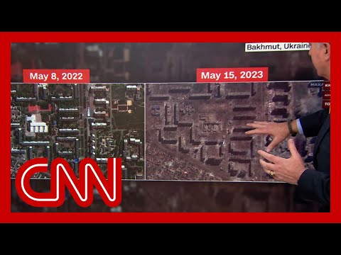 ProgressVideo.TV: Stunning before and after satellite images of Bakhmut ...