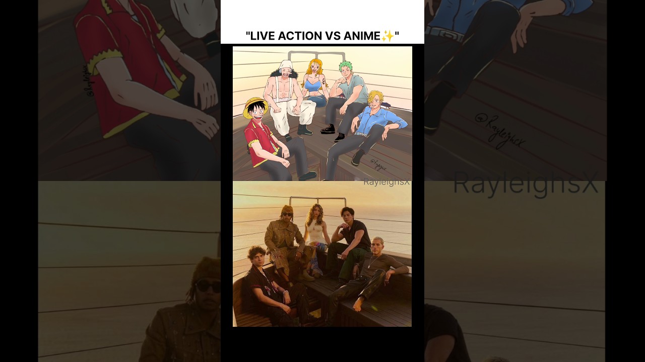 Live Action vs anime‼️✨ #anime #onepiece #memes