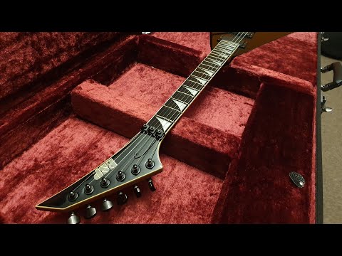 ESP Custom Shop RARE Flying King V Inlays FR Floyd Rose EMG | Reverb