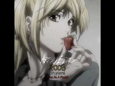 Misa Amane Through The Years #misaamane #deathnote #anime
