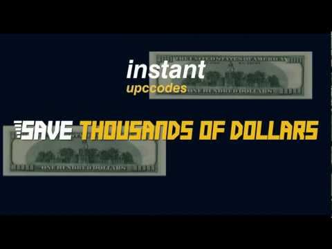 Buy UPC Codes & EAN Codes - Instantly Downloadable