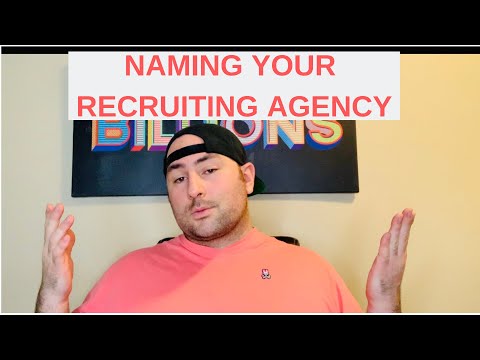 How to Name Your Recruiting Agency