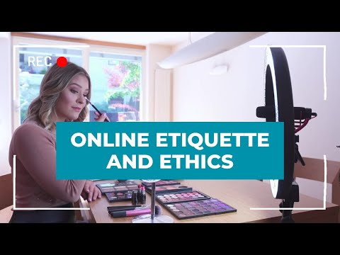 Netiquette: Online Etiquette and Ethics