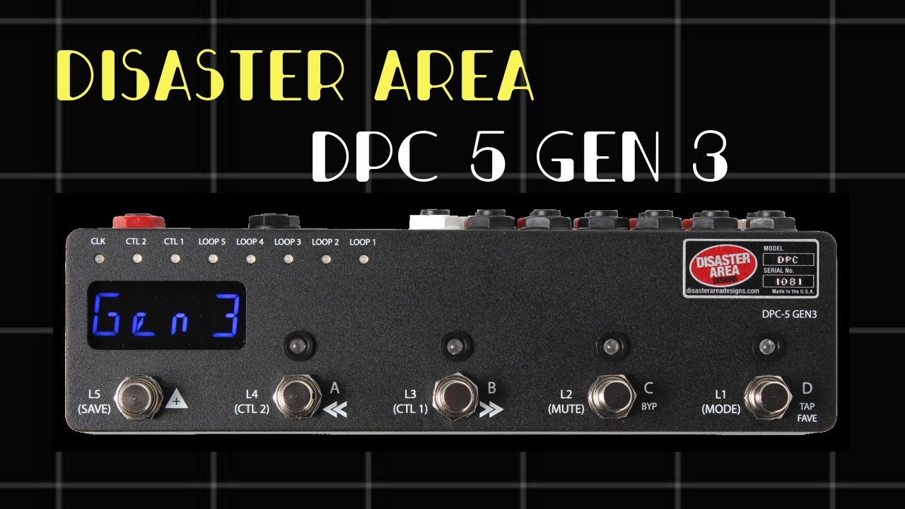 Disaster Area Designs DPC-5, a How-To Guide and Setup Tour