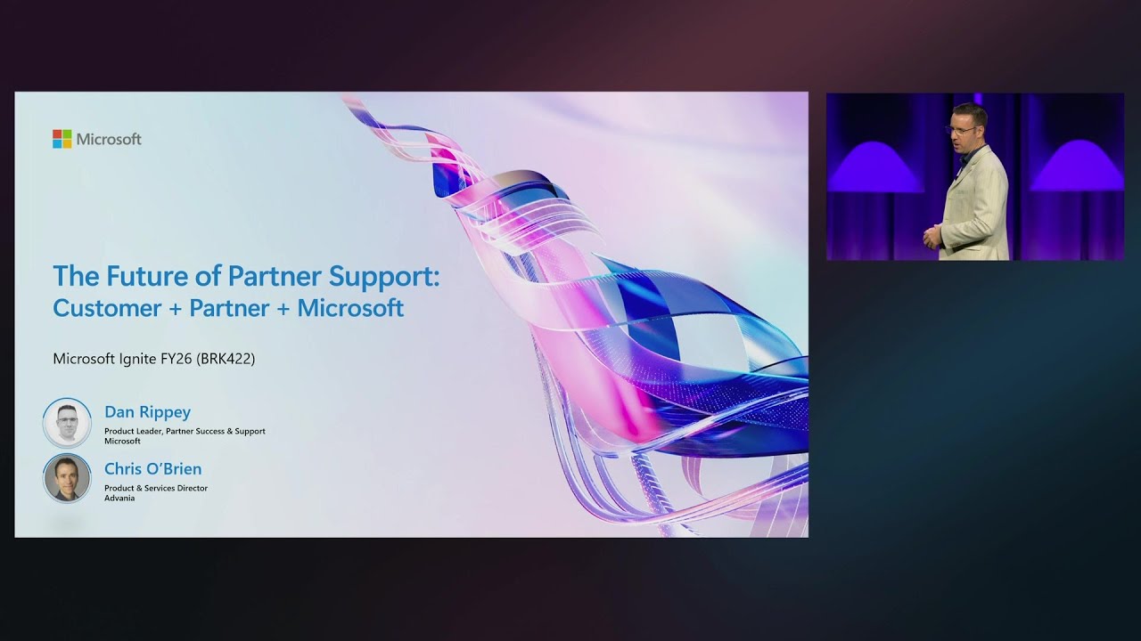The Future of Partner Support - Customer + Partner + Microsoft | PBRK422